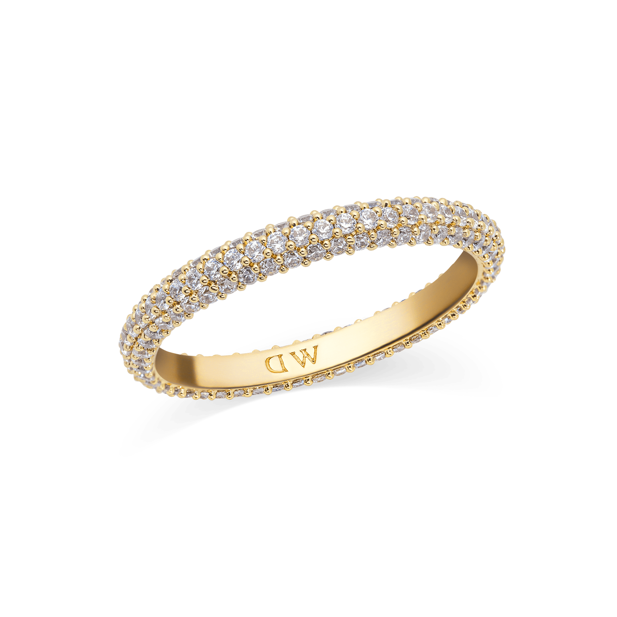 Daniel Wellington Pave Ring Gold 3 mm – The Jewellery Boutique